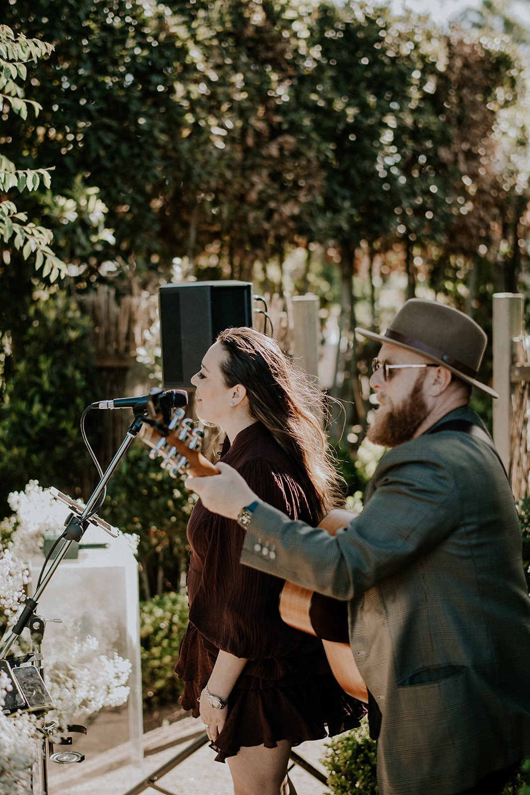 Chenae and Elias’ gorgeous Garden Wedding at Merribee House - Duke Music